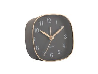 Karlsson [DL Alarm Clock Travel Square Black