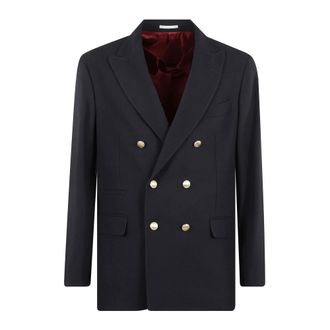 Brunello Cucinelli Herren, Jacken, Blau, LGr&ouml;&szlig;e