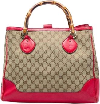 Gucci Pre-owned Bamboo Tote - Femme - Pre-owned - Multicolore - Taille: ONE Size