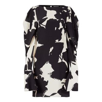 Nina Ricci Femme, Robes, Noir, Taille: 38 FR Mini-robe &agrave; Manches Bouffantes