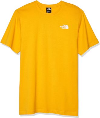 The North Face Herren S/S Redbox T-Shirt, Summit Gold/TNF Black, XXL