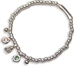 Uno De 50 UNOde50 Bracelet pour femme, en argent sterling 925, taille M, 17,5 cm, alliage de métaux, bijou artisanal, Talla M, Argent, Sans pierre