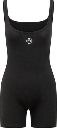 Marine Serre Femme, Combinaisons et Ensembles, Noir, Taille: 40 FR Combinaison Short