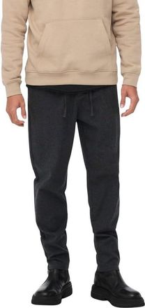 Only & Sons Herren Onsdew-pax Tap 3478 Pant Hose, Dark Grey Melange, 30W / 34L EU