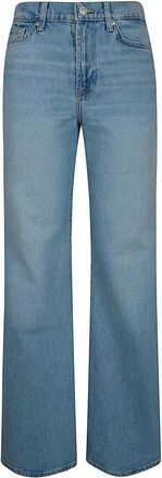 7 For All Mankind Jean Droit - Bleu