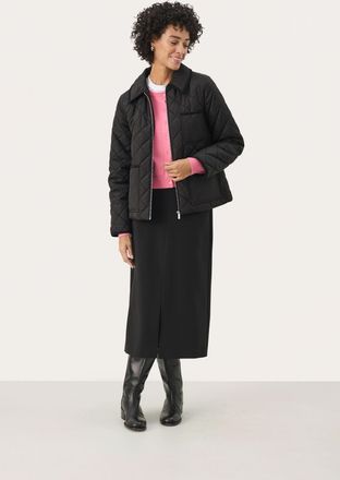 Part Two Jacke Gerade Passform Blac