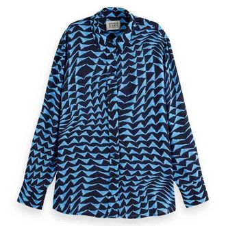 Scotch & Soda Printed Relaxed Fit Shirt