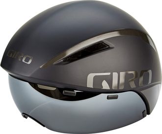 Giro Fahrradhelm Aerohead MIPS, Black/Titanium, M, 200170008