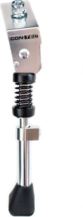 CONTEC Fahrrad-Seitenst&auml;nder-verstellbar 12-20 Alu silber
