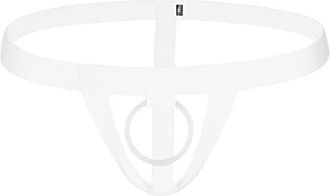 Generic String Tanga Hommes Doux Anneau en Silicone Hautement &Eacute;lastique pour Hommes avec Taille Basse Lift Type Ensemble de Culotte Ensemble Pantalon Anneau S