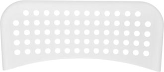 NUOBESTY Ersatzlehne f&uuml;r K&uuml;chenst&uuml;hle Stuhllehne aus Robustem Material Wei&szlig;er R&uuml;ckenlehnenbezug f&uuml;r Esszimmerst&uuml;hle M&ouml;belteil zur Stuhlrenovierung und Komforts