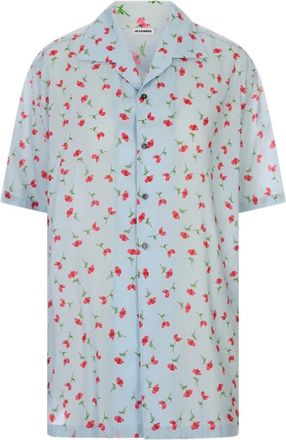 Jil Sander Homme, Chemises, Bleu, Taille: M Camicia