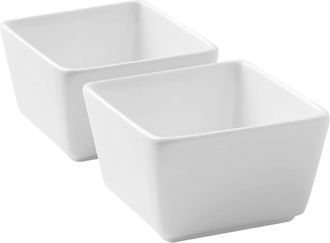 Healifty 2 St&uuml;ck Keramik Zuckerdose und Saucensch&auml;lchen Quadratisch Hitzebest&auml;ndig Leicht zu Reinigen f&uuml;r Haushalt Restaurant Picknick