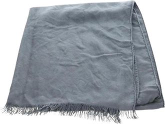 Herm&egrave;s Pre-owned Vintage Silk Scarf - Femme - Pre-owned - Gris - Taille: ONE Size