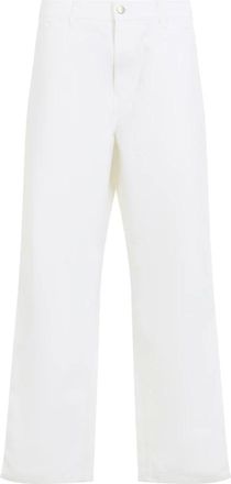 Carhartt Work in Progress Homme, Jeans, Blanc, Taille: W30 Single Knee Pant