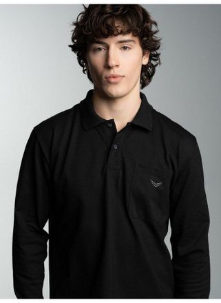 Trigema Poloshirt TRIGEMA Poloshirt mit Brusttasche (1-tlg)
