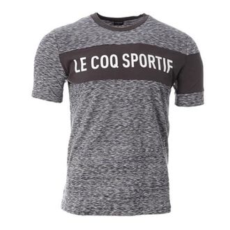 Le Coq Sportif T-Shirt Gris Chin&eacute; Homme 2310907 Gris M