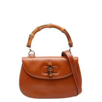 Gucci Sac &agrave; main Vintage Pre-owned - Femme - Pre-owned - Brun - Taille: ONE Size