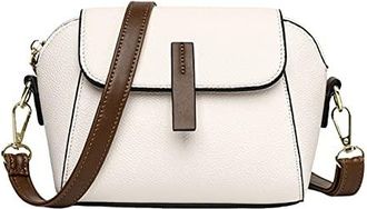 Generic WLight Sac &agrave; dos en cuir souple tendance et polyvalent, blanc, taille unique