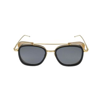 Thom Browne unisex, Accessoires, Multicolore, Taille: 51 MM Lunettes de soleil rectangulaires