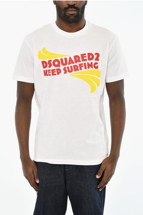 Dsquared2 Cotton Crew-neck T-shirt with Print size Xl