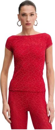 Pinko Pinko, Damen, Oberteile, Rot, MGr&ouml;&szlig;e