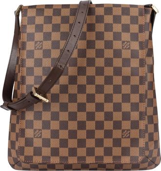 Louis Vuitton Crossbody Bags - Louis Vuitton Damier Ebene Salsa Musette PM Should - Gr. unisize - in Braun - f&uuml;r Damen