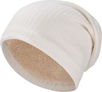 Generic Bonnet Femme Hiver Bonnet Femme Chapeau Femme Hiver Confortable Classique - Uni &Eacute;pais Unisexe Hiver, Tricot Chaud Et Confortable, Parfait pour Homme E