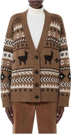 Weekend Damen, Strickwaren, Braun, XSGröße