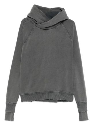 Thom Krom hoodie à manches raglan - Gris
