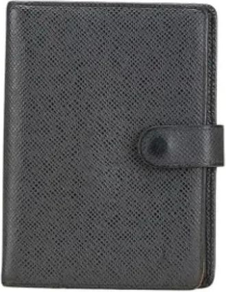 Louis Vuitton unisex, Pre-owned, Noir, Taille: ONE Size Bureau &agrave; domicile en cuir Pre-owned