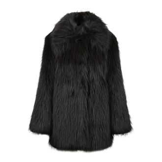 Selected Ecopelliccia Jacke - - Jackets - Damen - Schwarzk - M