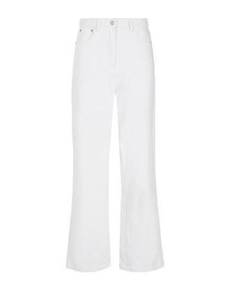 8 by YOOX ORGANIC COTTON DENIM MID-RISE RELAXED JEANS