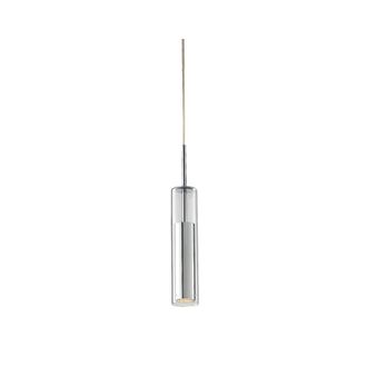 Luce-Ambiente-Design Taboo suspension in Chromed Metal and Glass