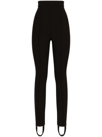 Dolce & Gabbana Leggings mit Steg - Schwarz