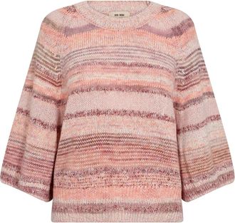 Mos Mosh MOS Mosh, Femme, Pulls, Rose, Taille: 36 FR Maille ras du cou