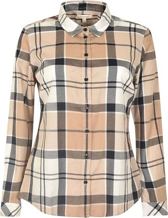 Barbour Femme, Blouses et Chemises, Brun, Taille: 40 FR Bredon Shirt