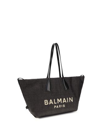 Balmain Track Shoulder Bag - Black