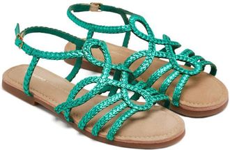 Gioseppo Damen Yakima Flache Sandale, aquamarin, 39 EU