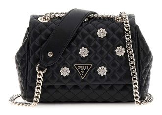 Guess Everlee Convertible Xbody Flap Bag Black