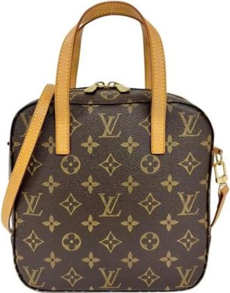 Louis Vuitton Sac &agrave; main en toile Monogram Pre-owned - Femme - Pre-owned - Brun - Taille: ONE Size
