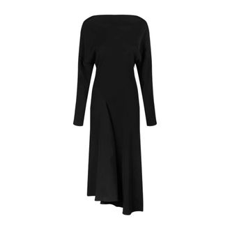 P.A.R.O.S.H. Midi-Kleid - - Dresses - Damen - Schwarzk - L