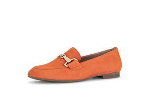 Gabor Damen Slipper, Frauen Slip On,College Schuhe,Businessschuhe,Slip-ons,Mokassins,Halbschuhe,Slides,Loafer,Pumpkin(Gold matt),37.5 EU / 4.5 UK