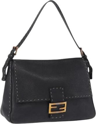 Fendi Pre-owned Sac bandouli&egrave;re vintage - Femme - Pre-owned - Noir - Taille: ONE Size