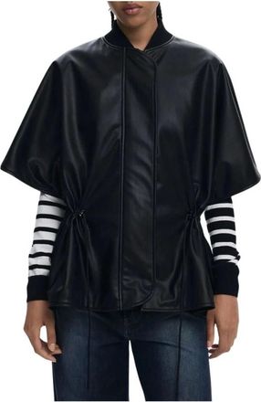 Desigual Femme, Vestes, Noir, Taille: ONE Size Revival Richmond Poncho