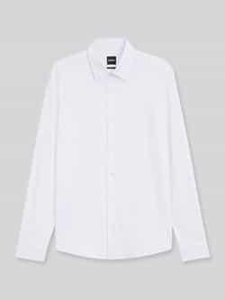 HUGO BOSS Slim Fit Businesshemd mit Kentkragen Modell ROAN