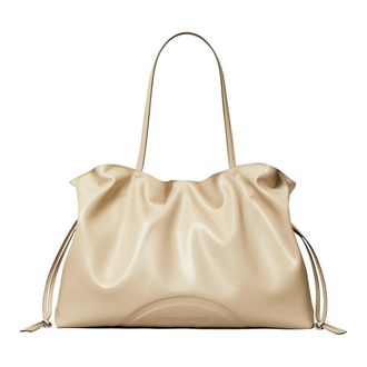 Tory Burch Ella Drawstring Tote - - Bags - Damen - Beige - ONE SIZE
