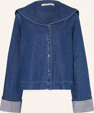 Barbour Jeansbluse Dartmoor blau