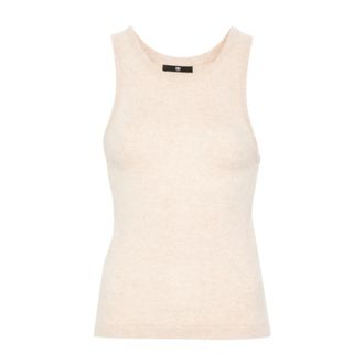 Max & Moi Tulipe Debardeur Slim Top - - Tops - Damen - Beige - XL