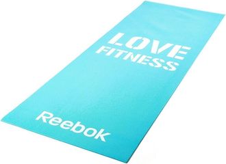 Reebok Love Fitnessmatte, blau
